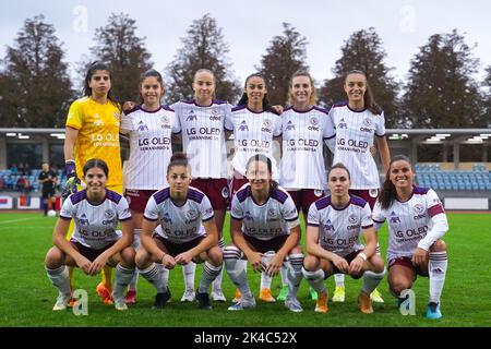 01.10.2022, Basel, Sportanlagen St. Jakob, Axa Women's Super League: FC ...