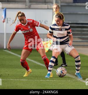ZWEIKAMPF Giulia Gwinn (FC Bayern M?nchen, #7), Chasity Grant (AFC Ajax, #15) UEFA Women?s ...