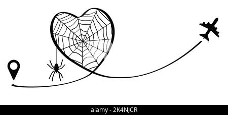 Cartoon-Illustration der lustige Flugzeug Comic-Maskottchen ...