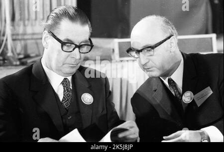 Am 25. Januar 1971 fand in Düsseldorf der Parteitag der Christlich Demokratischen Union ...