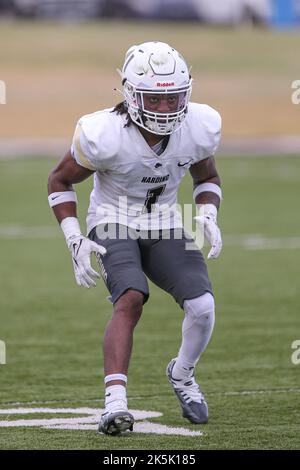 08. Oktober 2022: Harding University Bisons Quarterback Cole Keylon (6 ...