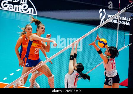 ROTTERDAM, NIEDERLANDE - 9. OKTOBER: Eline Timmerman aus den ...