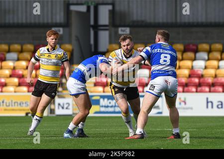 York, England -11.. September 2022 - Joe Porter von York Knights feiert ...