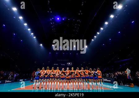 ROTTERDAM, NIEDERLANDE - OKTOBER 9: Florien Reesink aus den ...