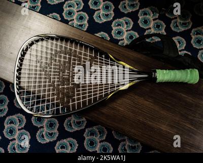 Squash-Training mit Nick Matthew und Sanne Veldkamp, mit dem ...