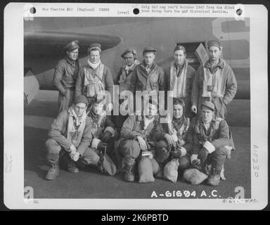 Hauptmannschaft bei Bombardierung Mission Pose nach Oberlahnstein ...