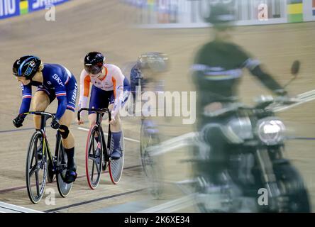 SAINT-QUENTIN-EN-YVELINES - Steffie van der Peet in Aktion beim Deirin ...