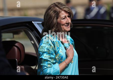 Der irakische Präsident Abdul Latif Rashid nimmt am Samstag, den 11 ...