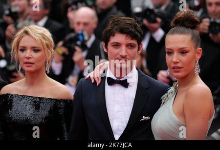 (L-R) die französische Schauspielerin Adele Exarchopoulos, die französische Regisseurin Justine ...