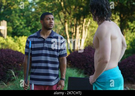 TELL ME LIES, von links: Spencer House, Branden Cook, Castle on a Cloud', (Staffel 1, ep. 107 ...