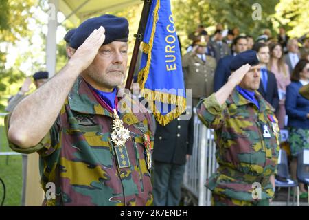 ©PHOTOPQR/DNA/Franck KOBI ; Strasbourg ; 02/09/2021 ; le commandement ...