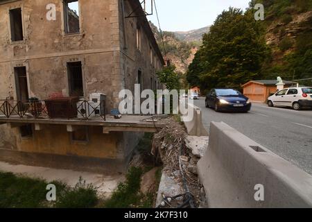 ©PHOTOPQR/VOIX DU Nord/Marc Demeure ; 29/09/2021 ; Tempête Alex, un an ...