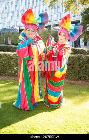 18. Oktober 2022: Kristopher Bosch, Richard Aucott, Lewis Devine, Jamie ...