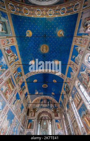 Freskenzyklus von Giotto in der Scrovegni-Kapelle (Cappella degli Scrovegni), Padua, Venetien ...