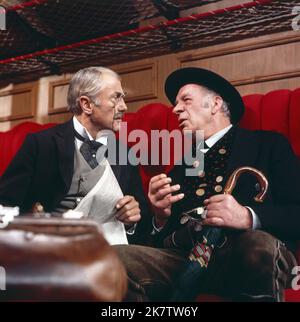 Erster Klasse, Einakter von Ludwig Thoma, Fernsehzeichnung aus dem ...