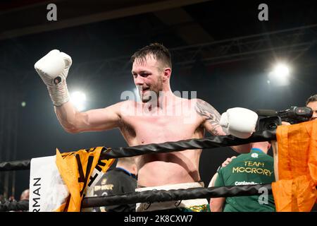 22. Oktober 2022, Hessen, Frankfurt/M.: IBO World Light Heavyweight ...