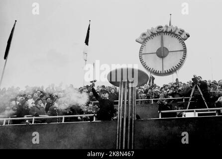 Oslo 19520215 die Olympischen Winterspiele in Oslo: Der alte Disc ...