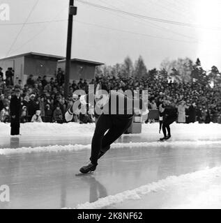Hamar 19530201 Europameisterschaft / Europameisterschaft beim Skaten ...