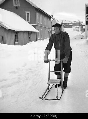 Tynset 11. Februar 1967, Bericht über Norwegens kältestes Dorf Tynset ...
