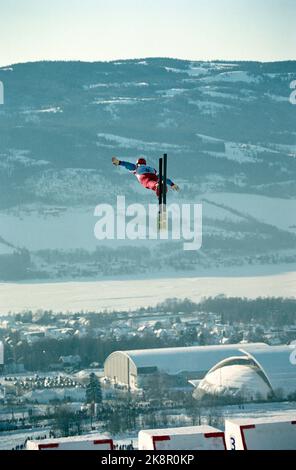 Olympische Winterspiele 19940221 in Lillehammer. Staffel, Frauen 4 x 5 ...