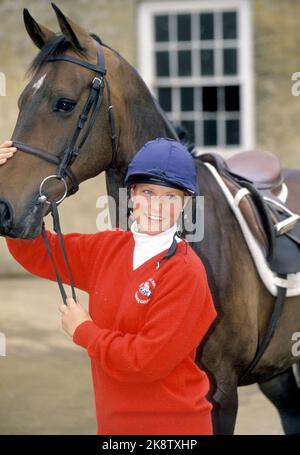 Oxford 19900920 - Prinzessin Märtha Louise verbringt ein Jahr an der ...