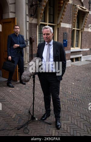 DER HAAG - Eric van der Burg, scheidender Staatssekretär für Justiz und ...