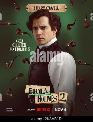 ENOLA HOLMES 2, US-Charakterposter, Helena Bonham Carter als Eudoria ...