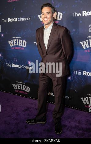 Director Eric Appel attends the premiere of "Weird: The Al Yankovic ...