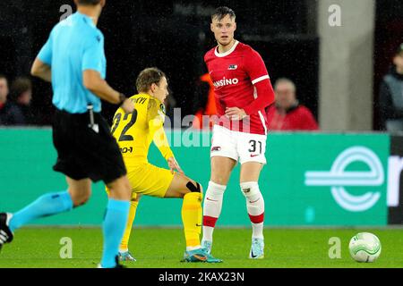 ALKMAAR, NIEDERLANDE - 3. NOVEMBER: Valentyn Rubchynskyi von Dnipro-1 ...