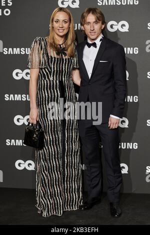 Luka Modric und Vanja Bosnic nehmen an der Premiere von „El Corazon De ...