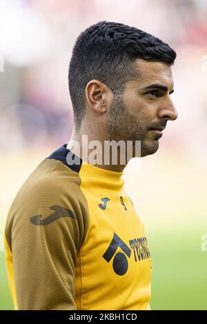 09 Angel Rodriguez von Getafe CF beim La Liga Santander Spiel zwischen ...