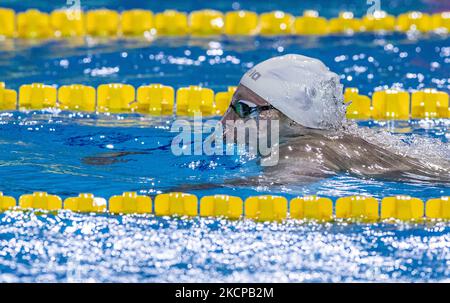 Matthew Sates aus Südafrika nimmt am FINA Swimming World Cup, der am 09 ...