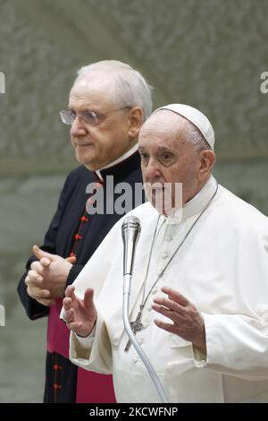 Vatikanstadt. 24. November 2021 - Vatikanstadt (Heiliger Stuhl) PAPST ...
