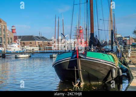 Den Helder, Niederlande. Oktober 2022. Die ehemalige Werft des Helders ...