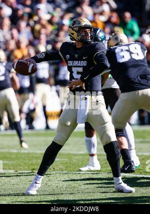 05. November 2022: Colorado Buffaloes Offensivlineman Jake Wiley (60 ...