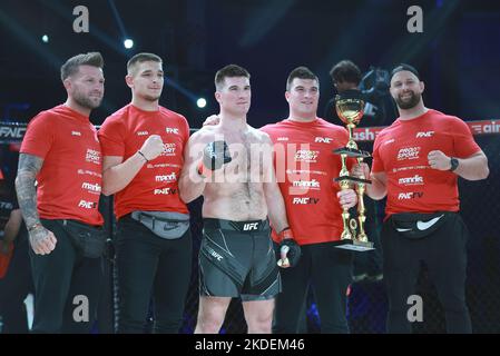 Matej Batinic aus Kroatien kämpft am 5. November 2022 in der Sporthalle ...