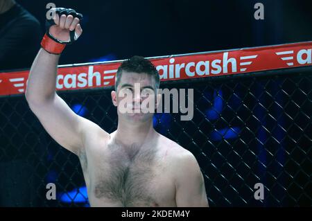 Matej Batinic aus Kroatien kämpft am 5. November 2022 in der Sporthalle ...