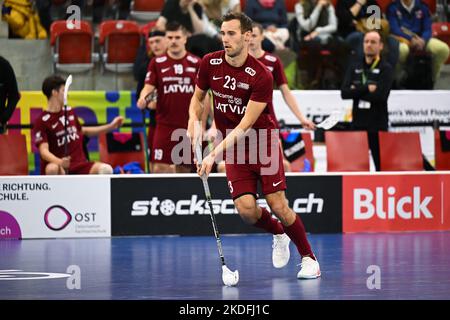 6.. November 2022, Winterthur, Axa Arena, Floorball-Weltmeisterschaft ...