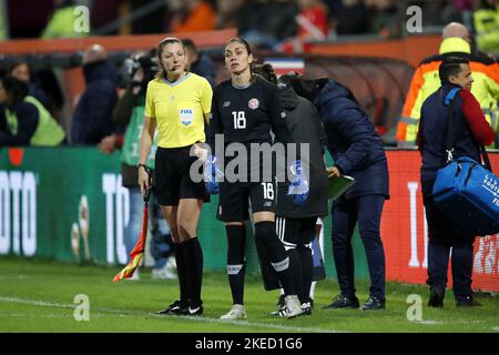 UTRECHT - Costa Rica die Torhüterin Daniela Solera während des ...
