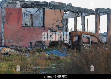 Cherson Oblast, Cherson Oblast, Ukraine. 12.. November 2022. Eine ...