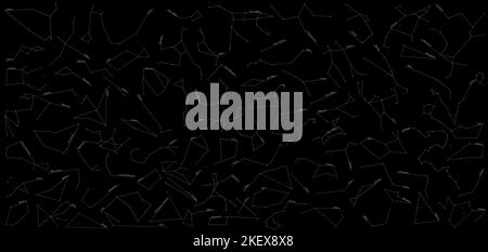 Sternbilder Karte Mit Allen 88 Sternbildern Stockfotografie - Alamy