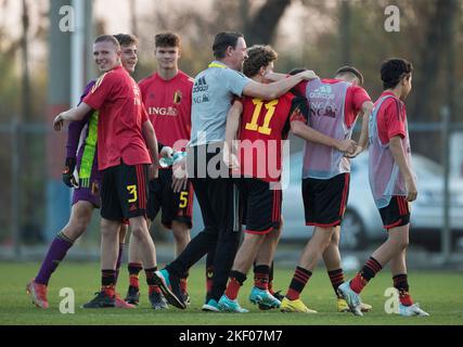 Bukarest, Rumänien, 1.. November 2022. Lucas Hogsberg aus Dänemark ...