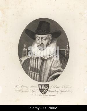 . Englisch: Thomas Egerton, 1st Viscount von Brackley (c.1540-1671 ...