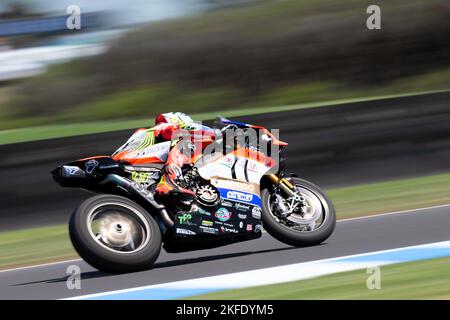 Melbourne, Australien. 18. November 2022. Abgebildet ist Senna Agius ...