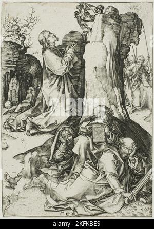 Zeichnungen und Drucke, Ausdrucken, die Todesangst im Garten, von ...