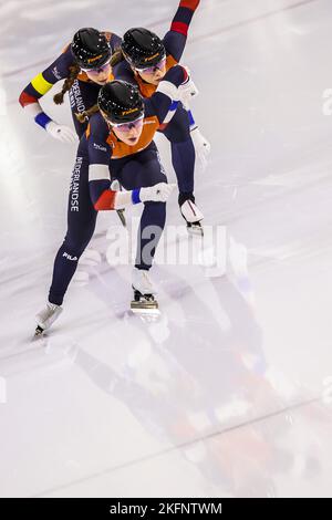 HERENVEEN - Niederlande, 19/11/2022, HERENVEEN - Femke Kok, Marrit ...