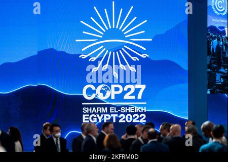 Charm El Scheich, Ägypten. 20.. November 2022. Bei der Abschlussfeier ...