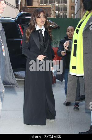 Prominente bei der ‘Today Show’ -BILD: Jenna Ortega -ORT: New York USA ...