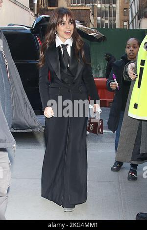 Prominente bei der ‘Today Show’ -BILD: Jenna Ortega -ORT: New York USA ...