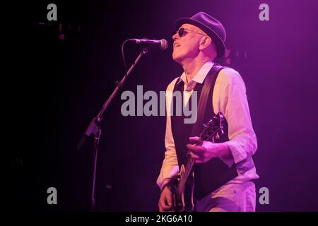 Leigh Heggarty, Gitarrist und Sänger der britischen Punkrock-Band Ruts ...